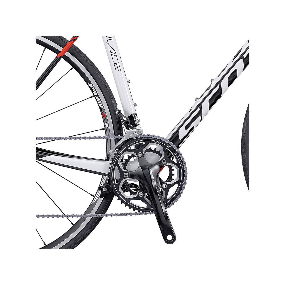 Scott Solace 20, black/white/red | BIKER-BOARDER.DE