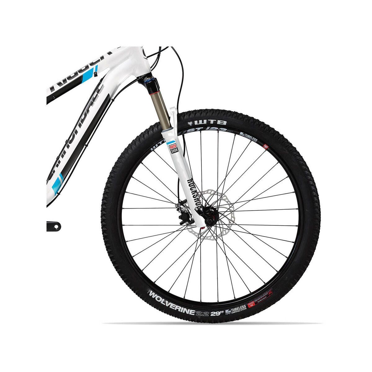 Cannondale Trigger 29er 3, magnesium white w/ jet black and ultra blue ...