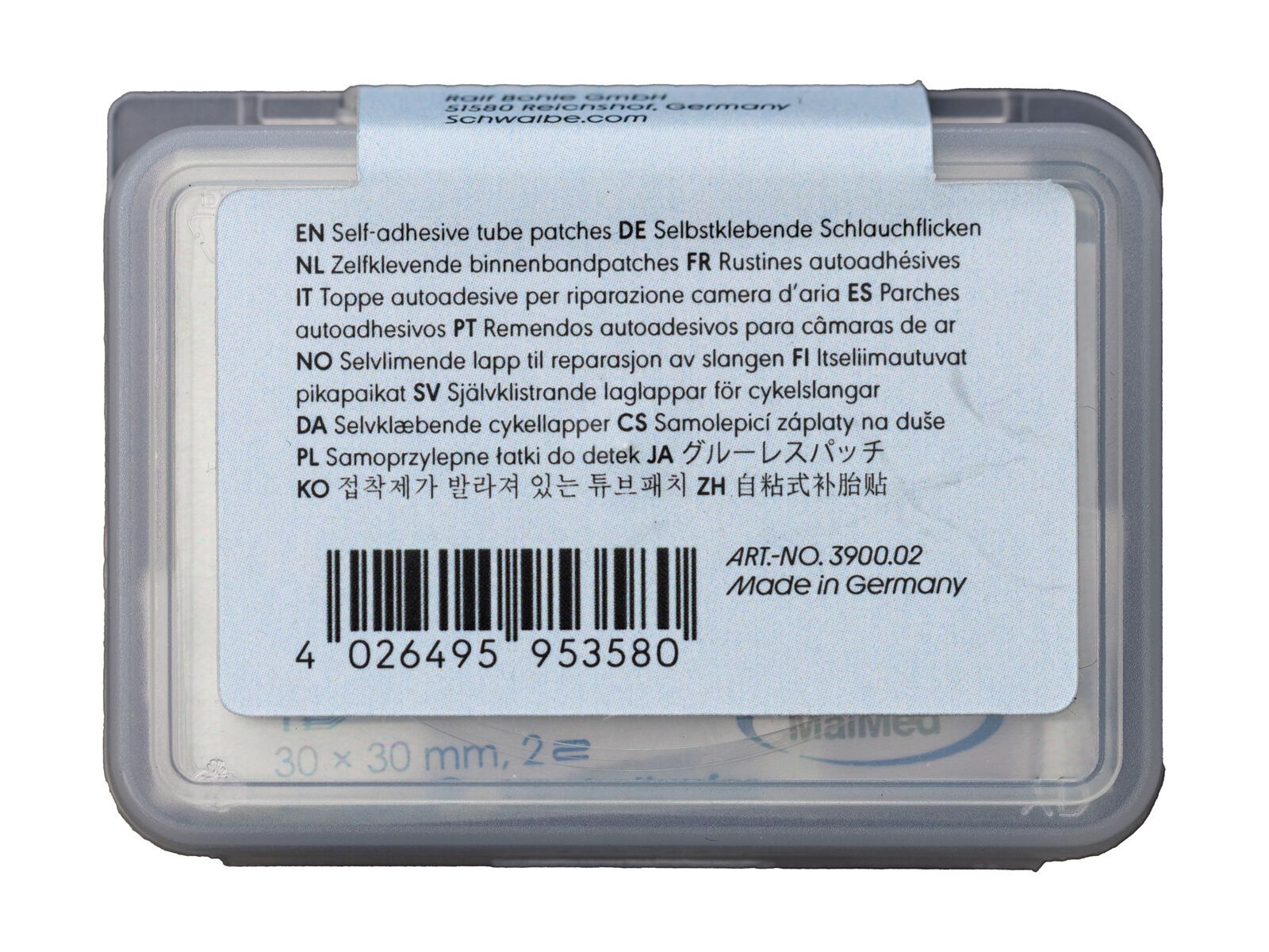 Schwalbe Aerothan Glueless Patches | BIKER-BOARDER.DE