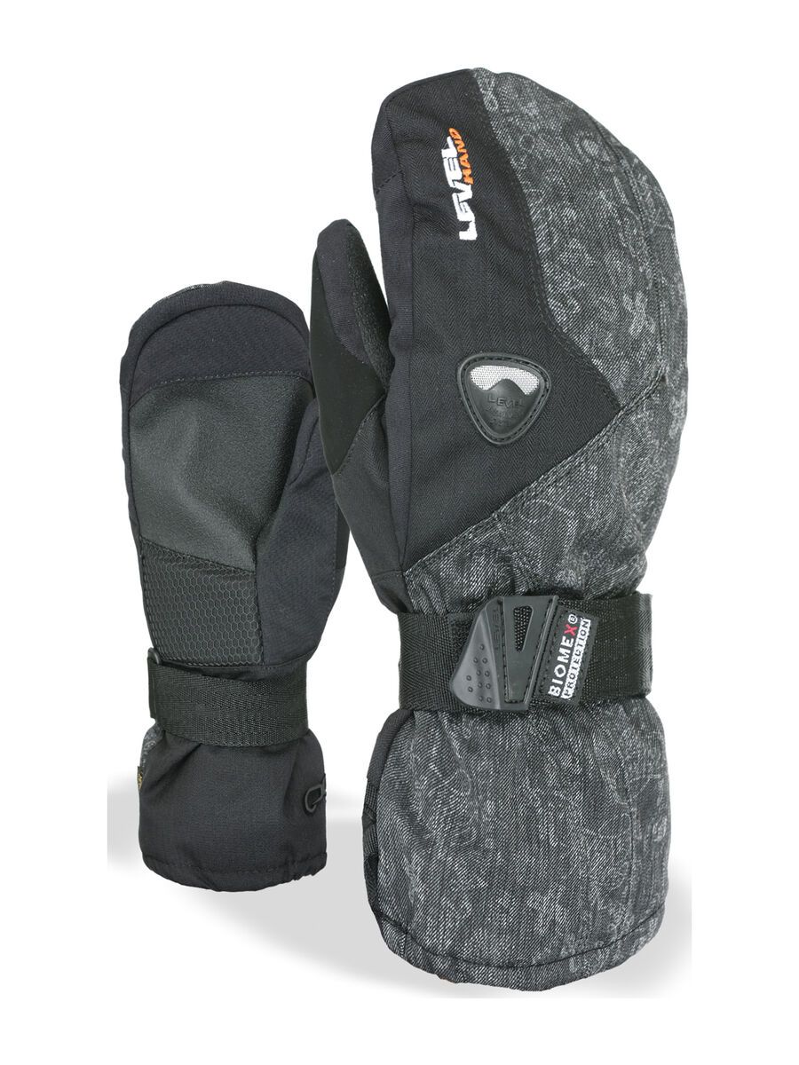 Level Junior's Fly Mitt, dark | BIKER-BOARDER.DE