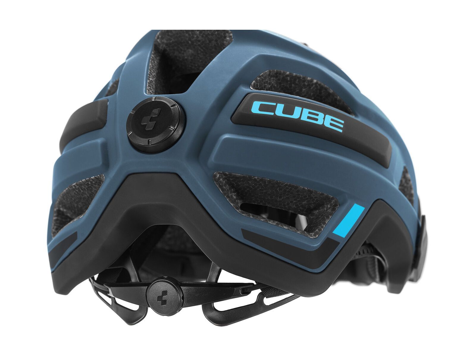 Cube Helm Rook, blue | BIKER-BOARDER.DE