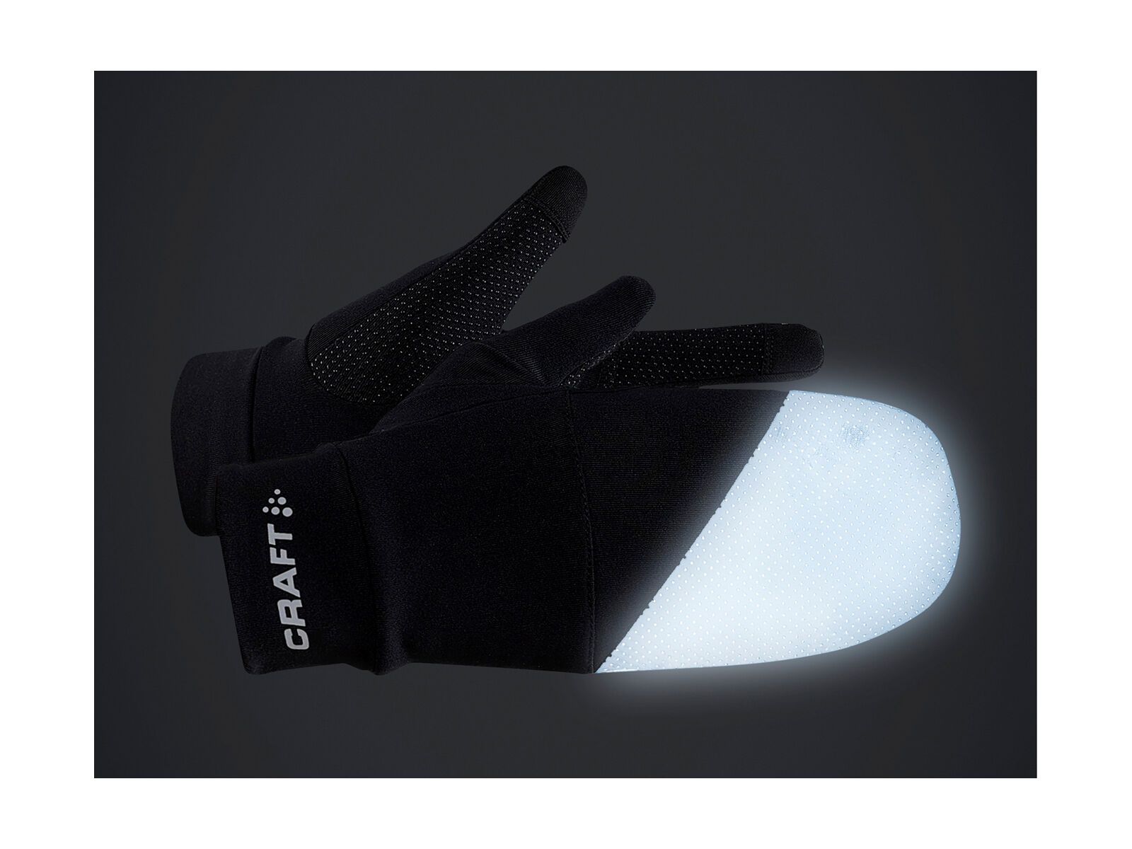 Craft Adv Lumen Hybrid Glove, black | BIKER-BOARDER.DE
