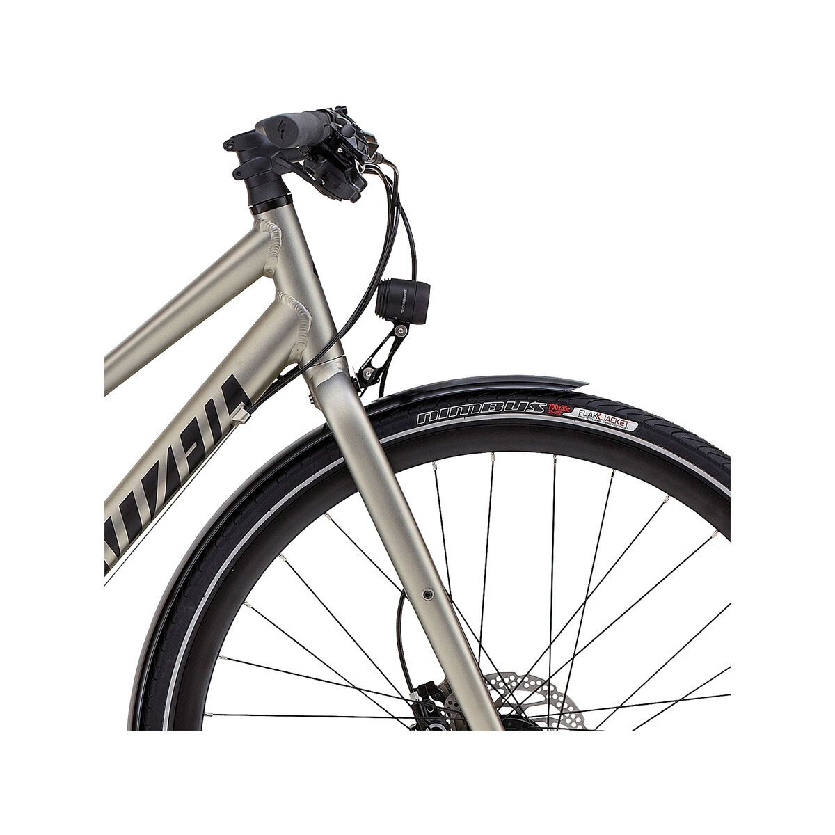 Specialized Source Elite Disc Step Through, satin titanium/black ...