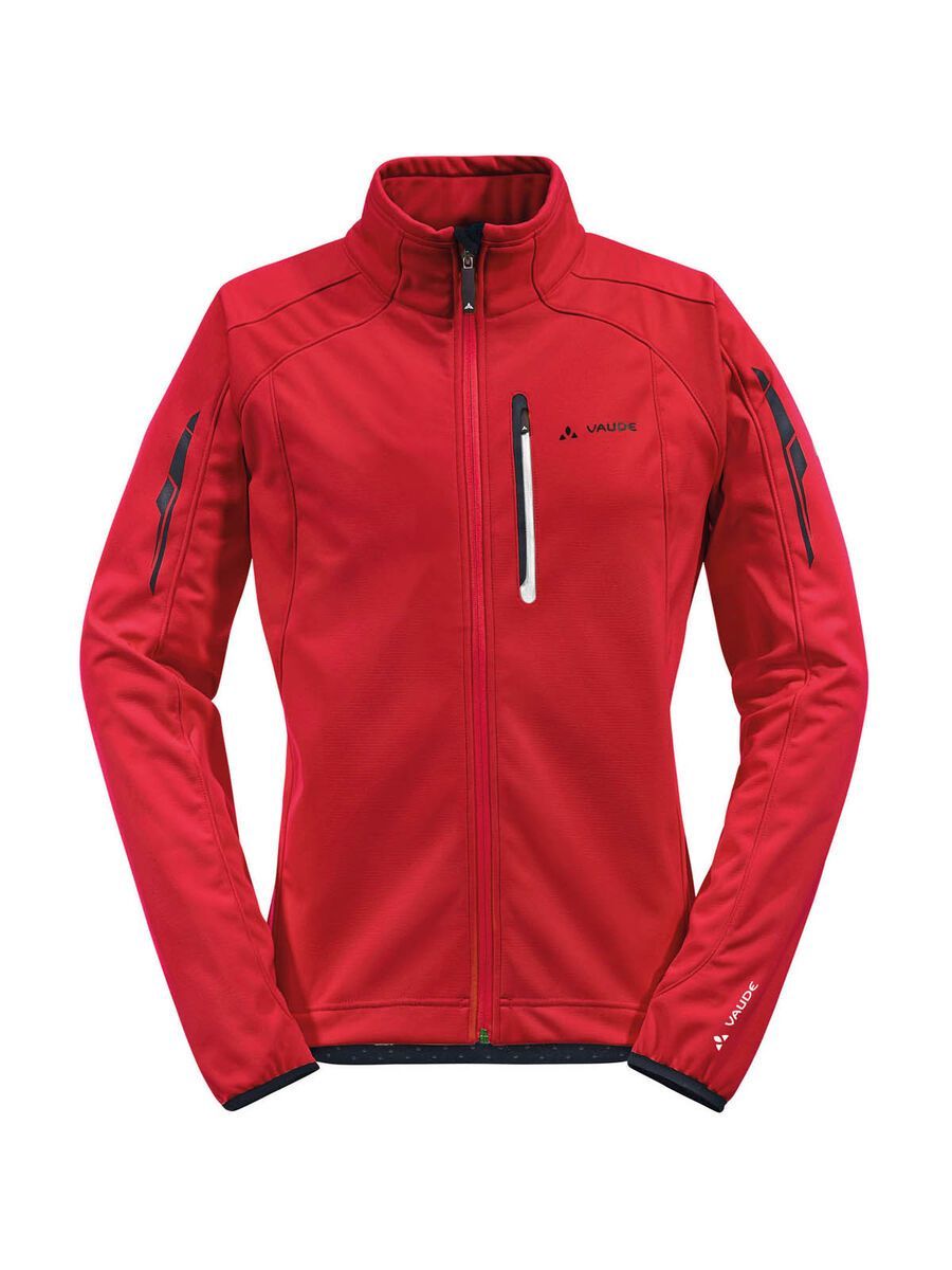 Vaude Mens Kuro Softshell Jacket, red | BIKER-BOARDER.DE