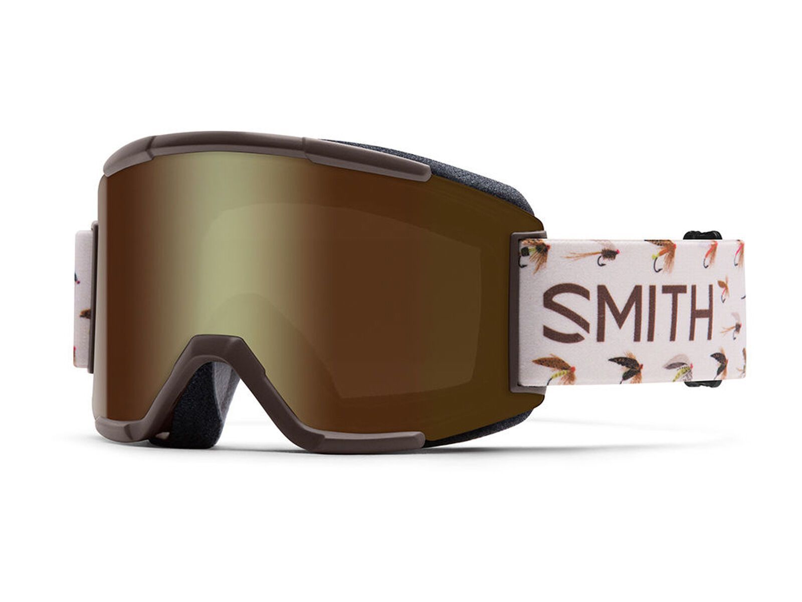 Smith Squad + Spare Lens, root fish/gold sol-x mirror | BIKER-BOARDER.DE