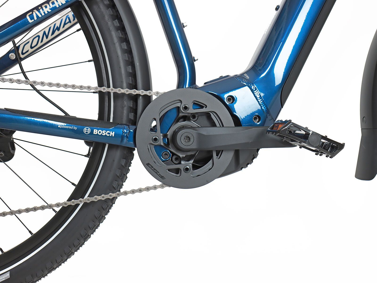 Conway Cairon SUV 5.0, darkblue metallic / platin matt | BIKER-BOARDER.DE