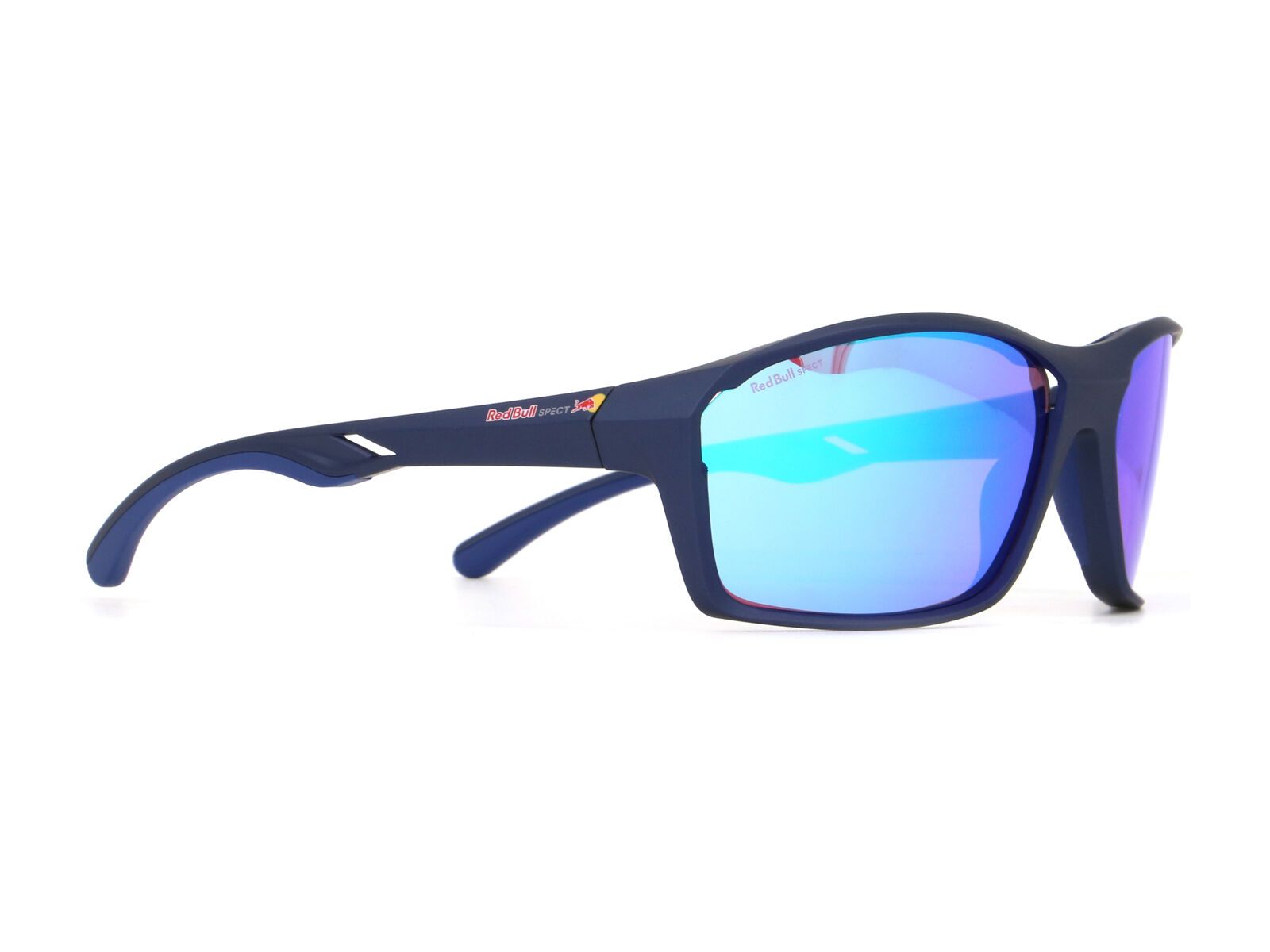Red Bull Spect Eyewear Drill, Purple-Blue Mirror / matt metallic blue ...