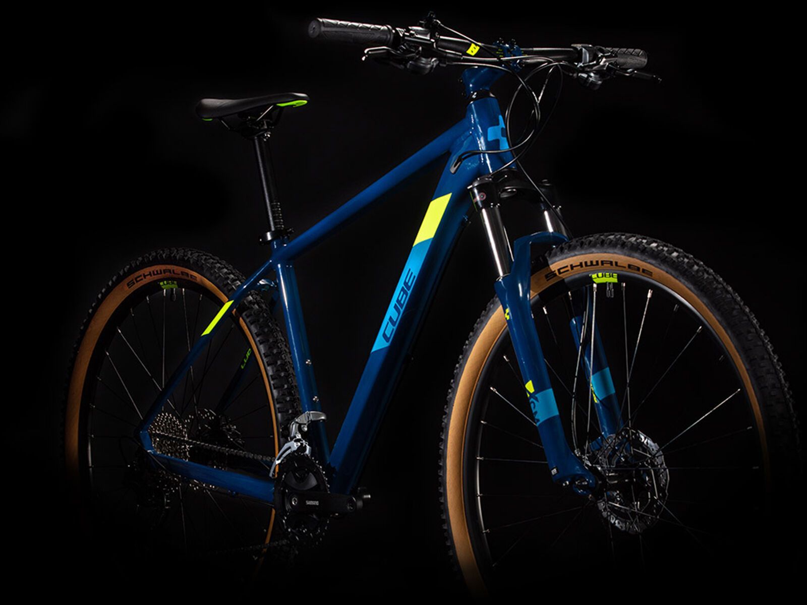 Cube Aim SL 29, blueberry´n´flashyellow | BIKER-BOARDER.DE