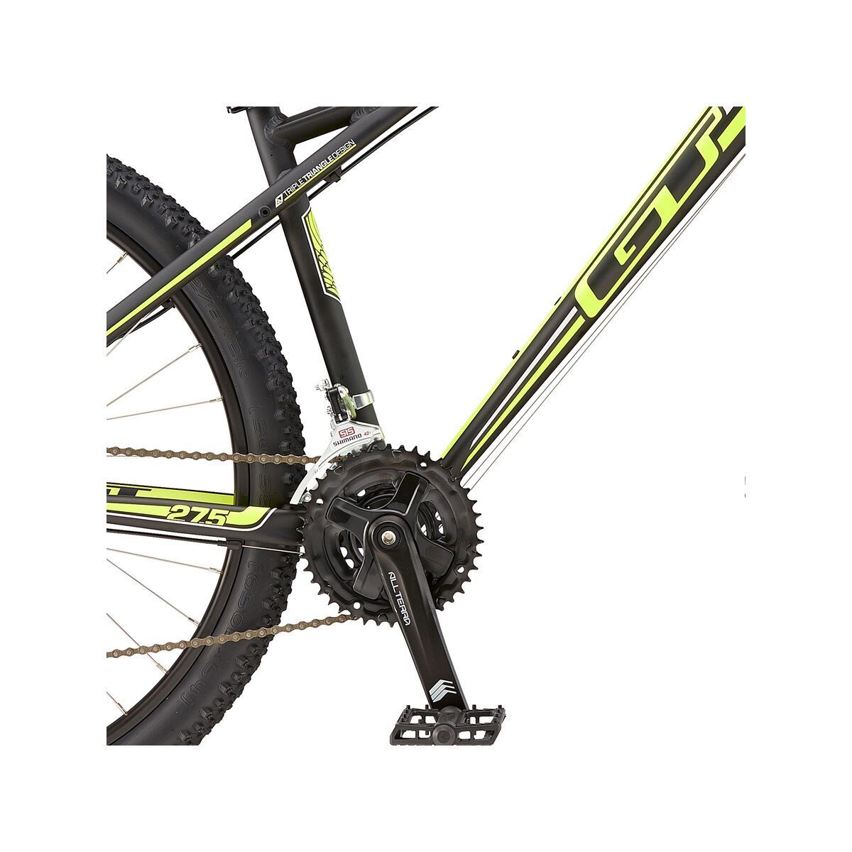 GT Aggressor Comp 27.5, black/neon yellow | BIKER-BOARDER.DE