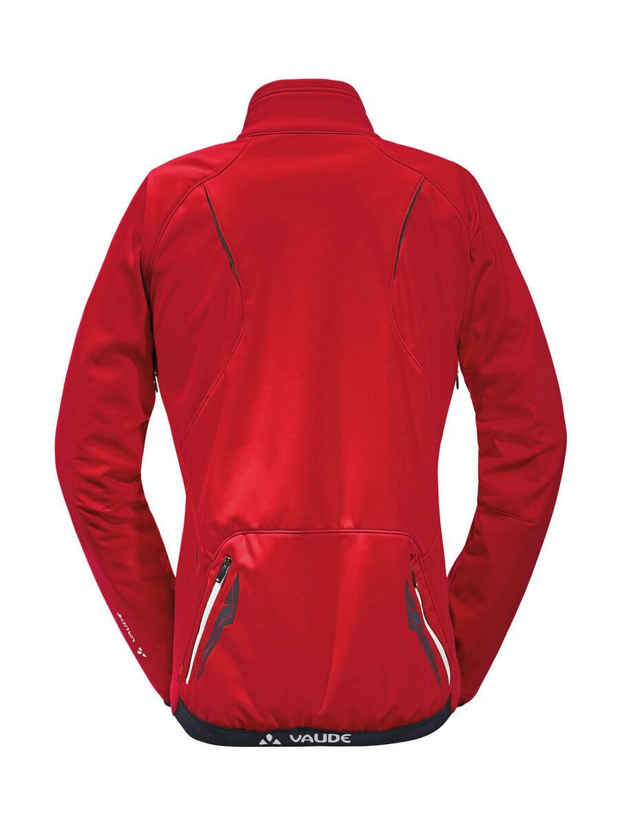 Vaude Mens Kuro Softshell Jacket, red | BIKER-BOARDER.DE