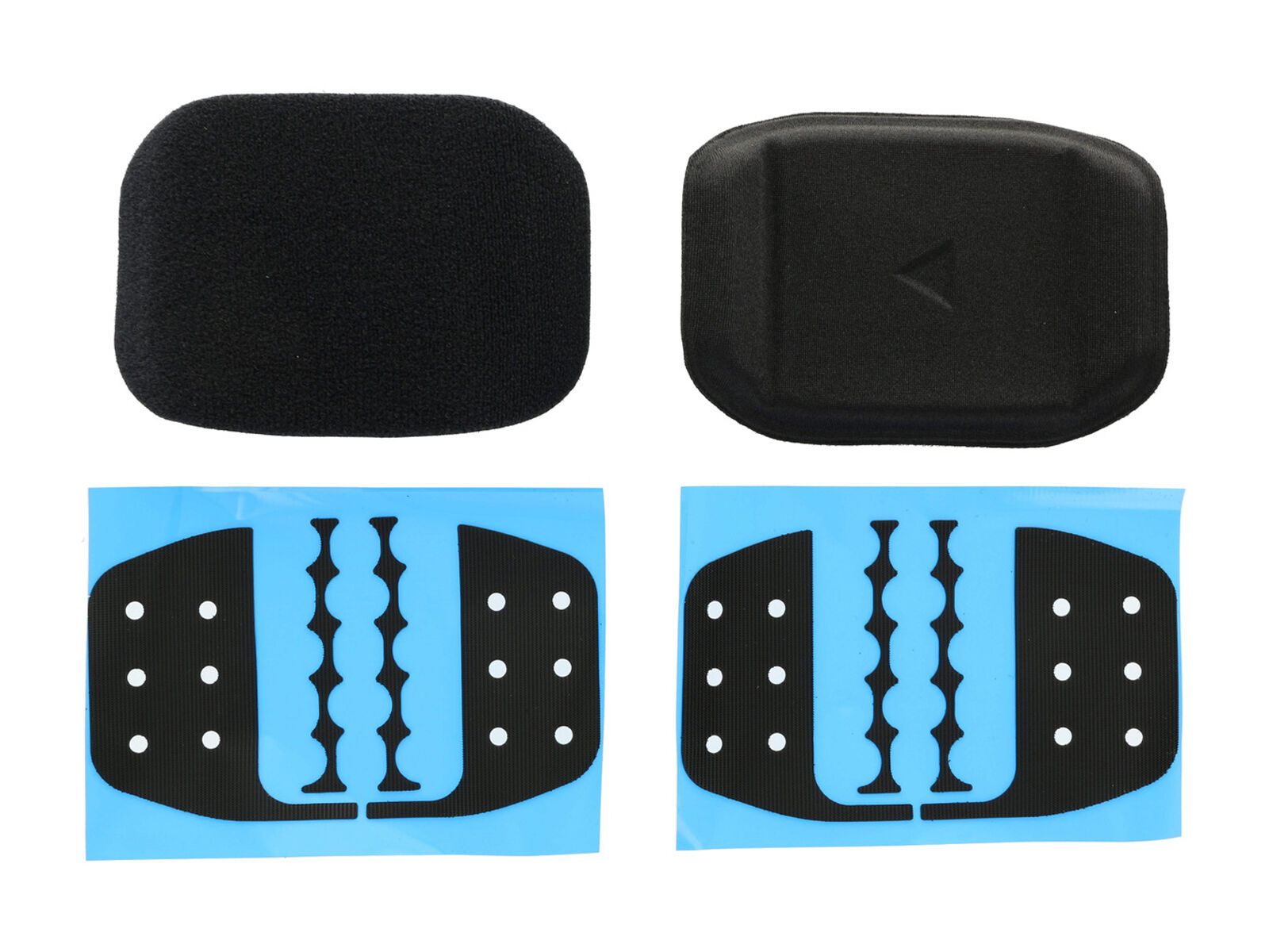 Profile F-40 Velcro Back Pad Set, black | BIKER-BOARDER.DE