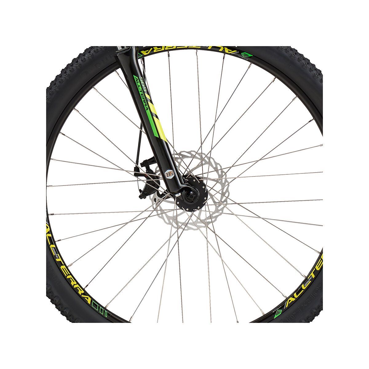 GT Aggressor Sport, gun/green/yellow | BIKER-BOARDER.DE