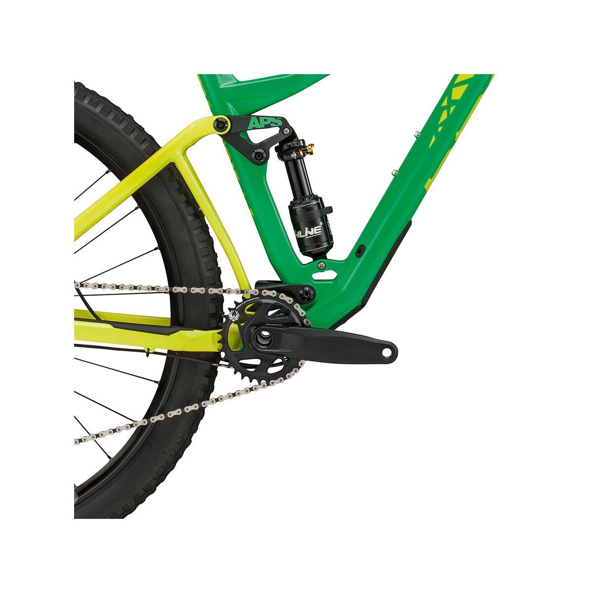 BMC Trailfox 02 One, candy green | BIKER-BOARDER.DE