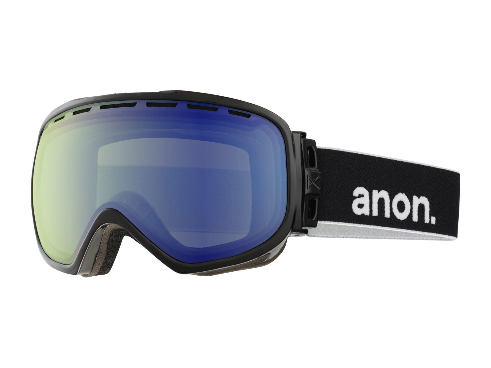 Anon Hawkeye + Spare Lens, Black/Blue Lagoon | BIKER-BOARDER.DE