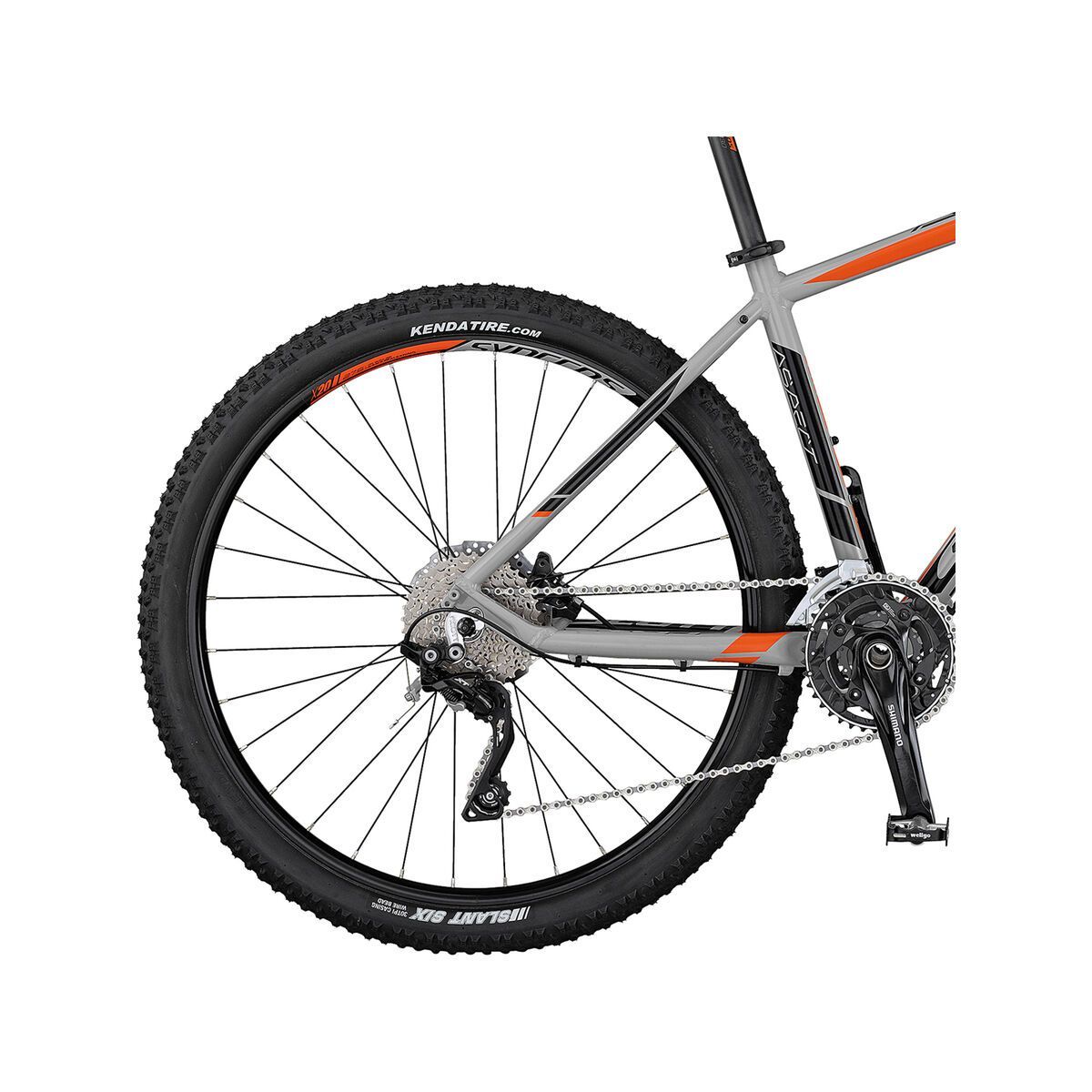 Scott Aspect 910, grey/black/orange | BIKER-BOARDER.DE