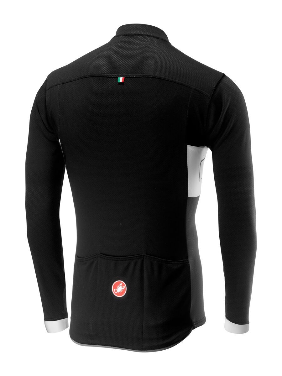 Castelli Prologo VI Long Sleeve FZ, black/ivory/dark gray | BIKER ...