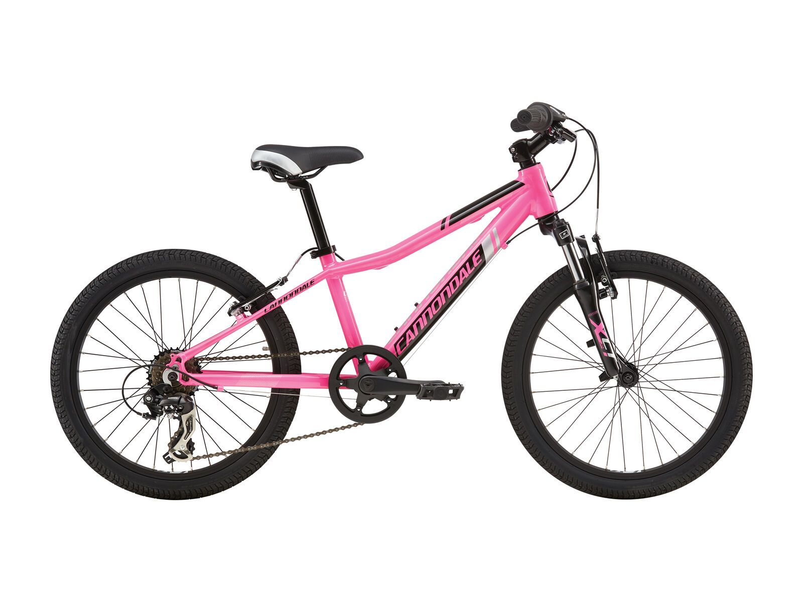 Cannondale Trail 20 Girls, acid pink w/ super sparkle grey and jet ...