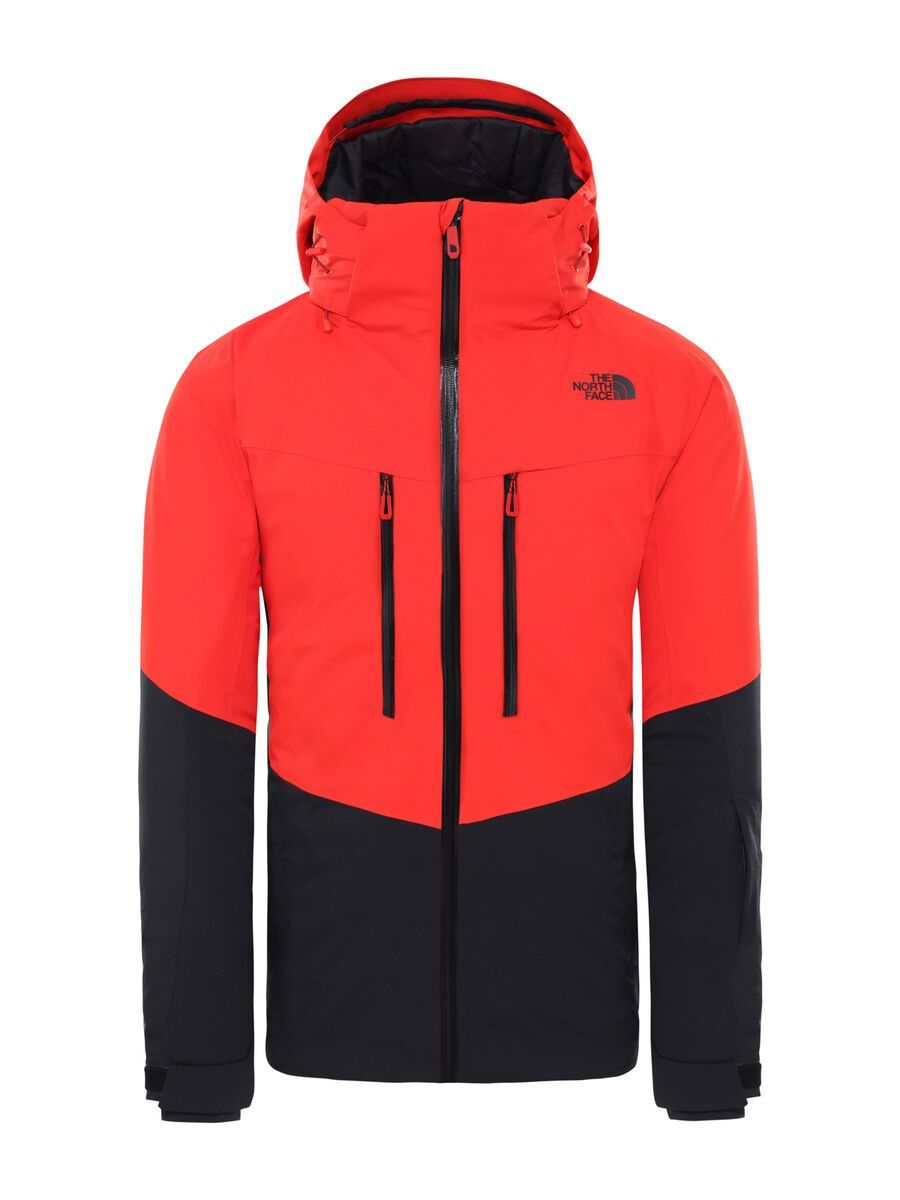 The North Face Mens Chakal Jacket fiery red tnf black BIKER BOARDER.DE