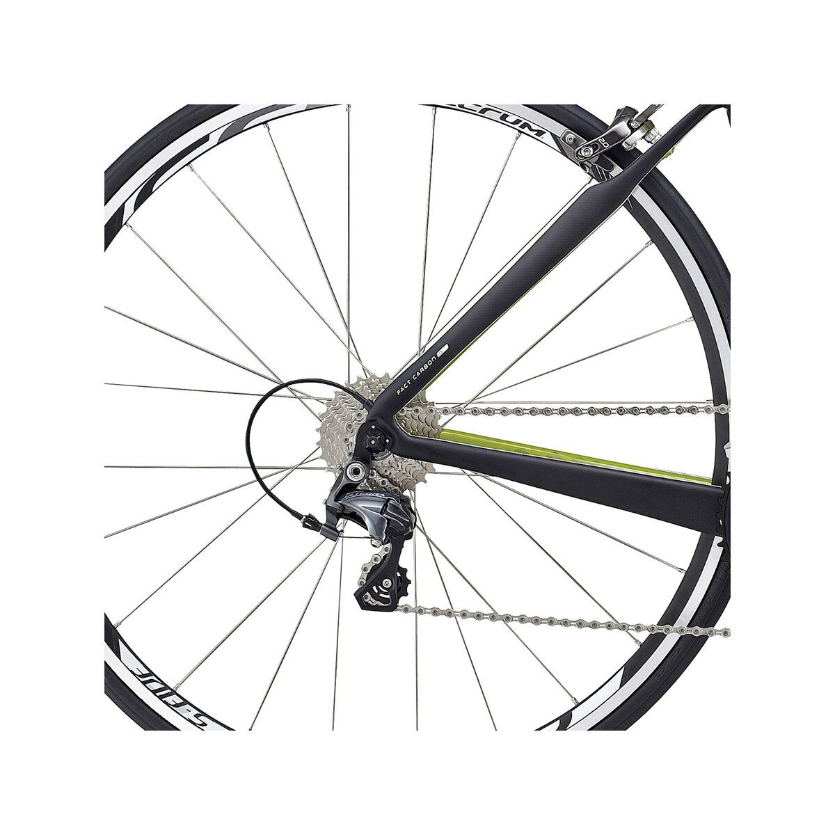 Specialized Alias Comp Tri, Gloss Hyper Green/Satin Black | BIKER ...