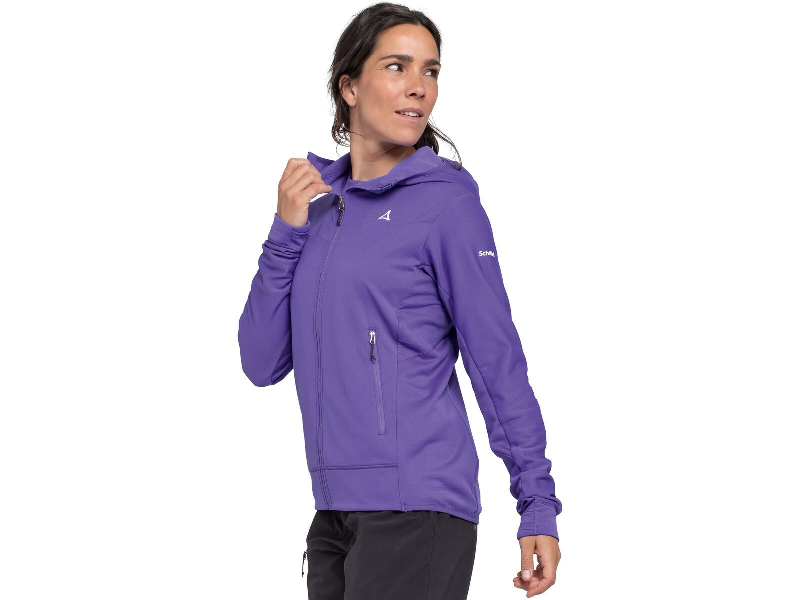 Schöffel Fleece Hoody Style Blaueis WMS, purple power | BIKER-BOARDER.DE