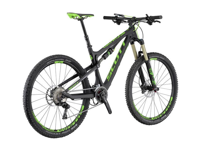 Scott Genius 710, black/green | BIKER-BOARDER.DE