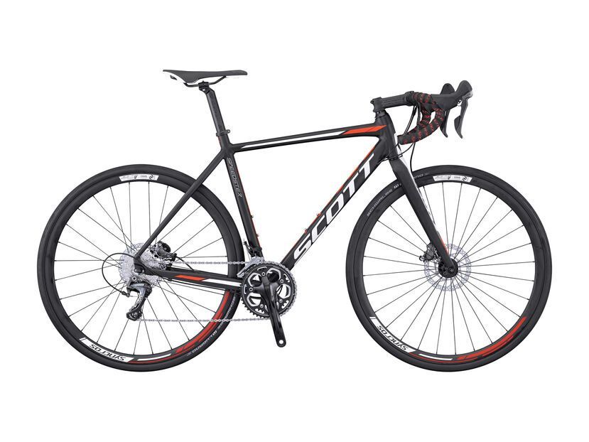 Scott Speedster 20 Disc, black/red/white | BIKER-BOARDER.DE