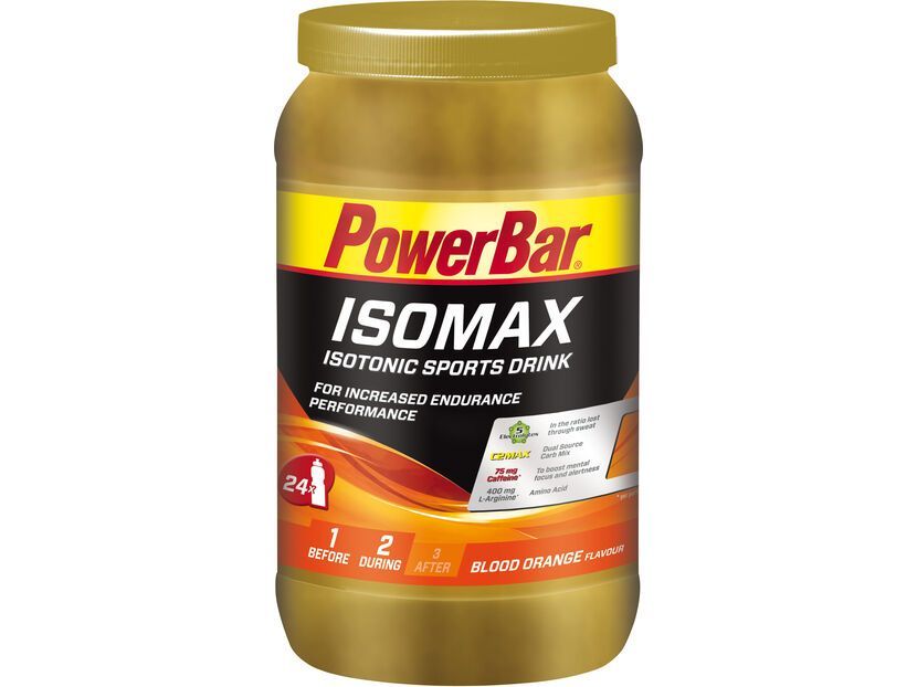 PowerBar Isomax - Blood Orange (mit Koffein) | BIKER-BOARDER.DE