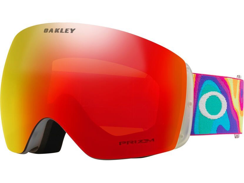Oakley Flight Deck L, Prizm Snow Torch Iridium / heat map | BIKER ...