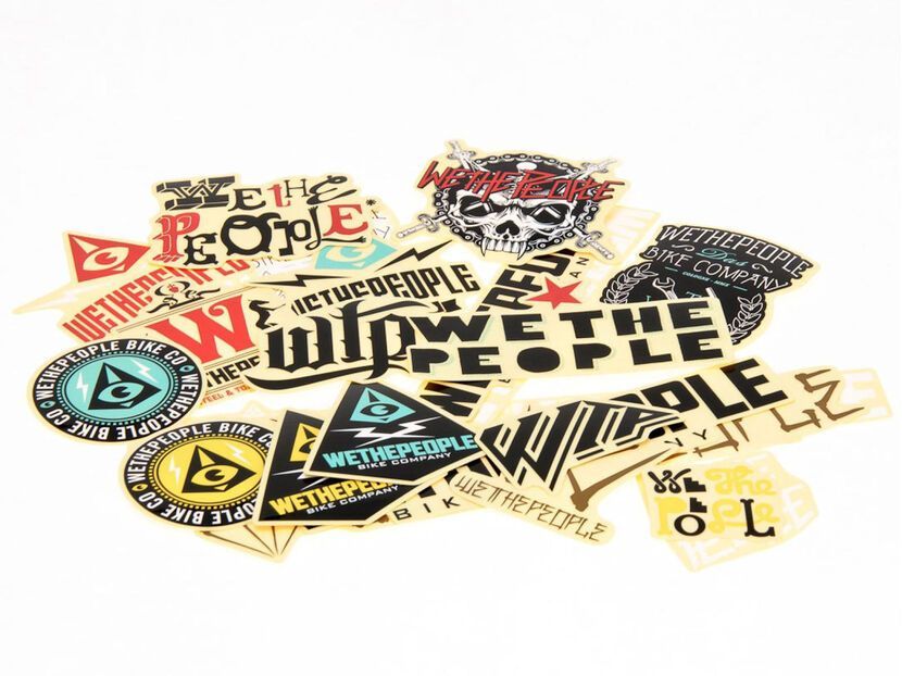 WeThePeople Stickerset | BIKER-BOARDER.DE