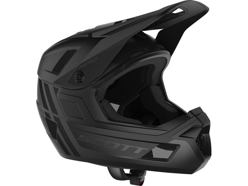 Scott Nero Plus Helmet, stealth black | BIKER-BOARDER.DE