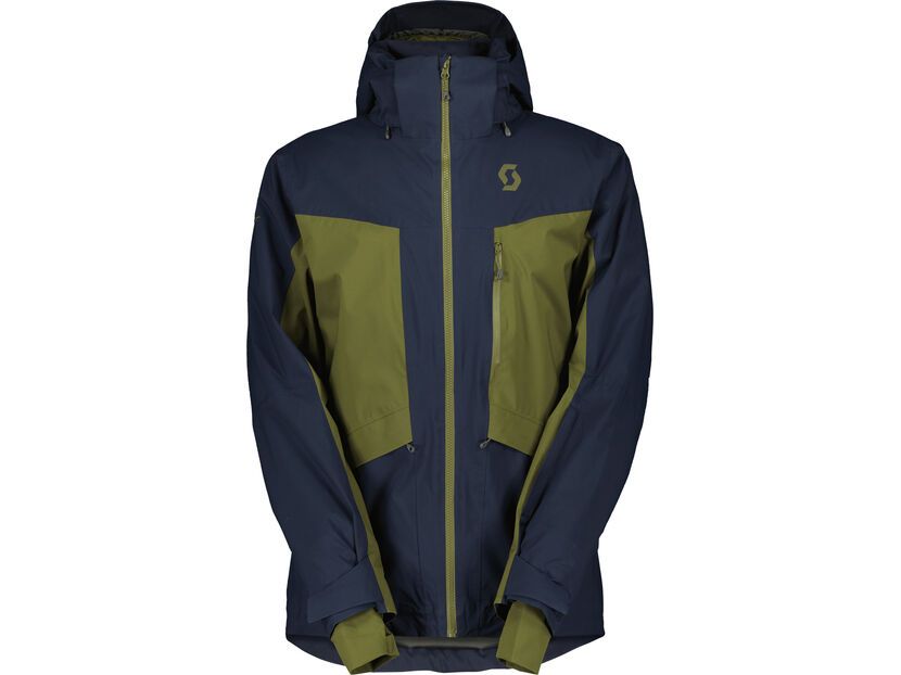 Scott Ultimate DRX Men's Jacket, dark blue/fir green | BIKER-BOARDER.DE