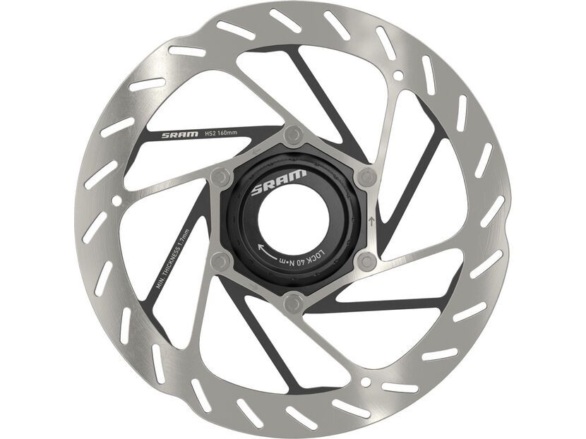 SRAM HS2 Rotor Center Lock - 160 mm | BIKER-BOARDER.DE