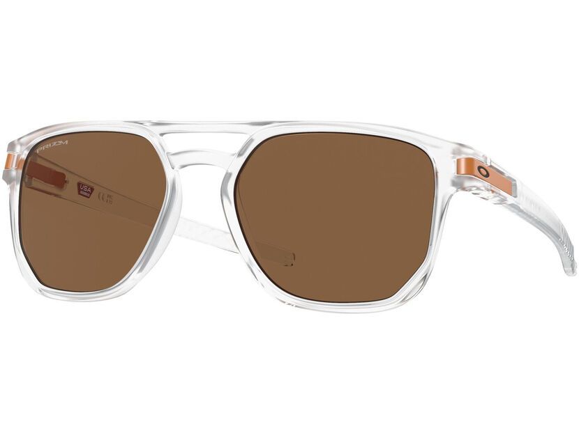 Oakley Latch Beta Introspect Collection, Prizm Bronze / matte clear ...