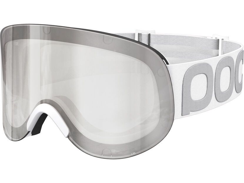 POC Lid, hydrogen white/Lens: bronze silver mirror | BIKER-BOARDER.DE