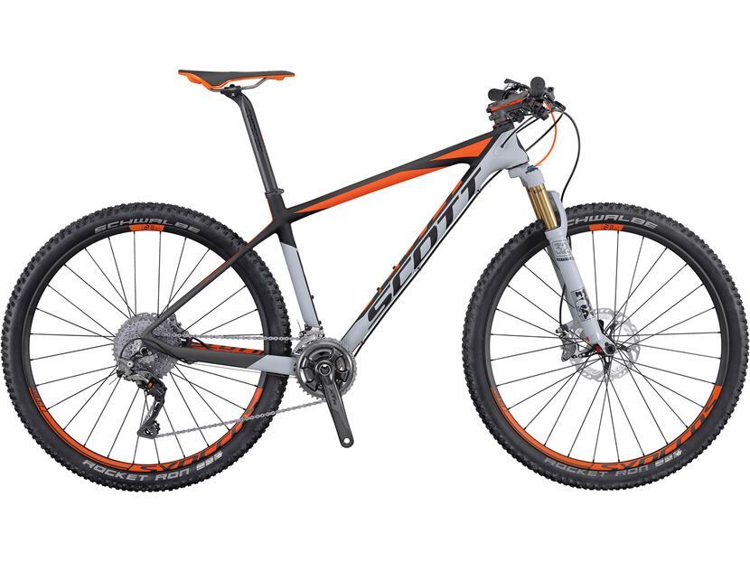 Scott Scale 700 Premium, grey/black/orange | BIKER-BOARDER.DE