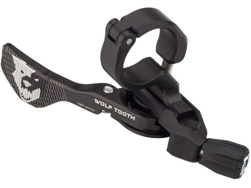 Wolf Tooth ReMote Light Action - 22,2 mm Schelle, black | BIKER-BOARDER.DE