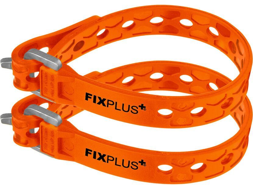 Fixplus Strap 23 cm - 2er Pack, orange | BIKER-BOARDER.DE