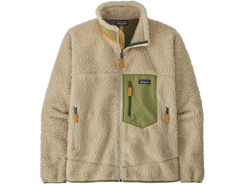 Patagonia Men's Classic Retro-X Fleece Jacket, dark natural w/buckhorn ...