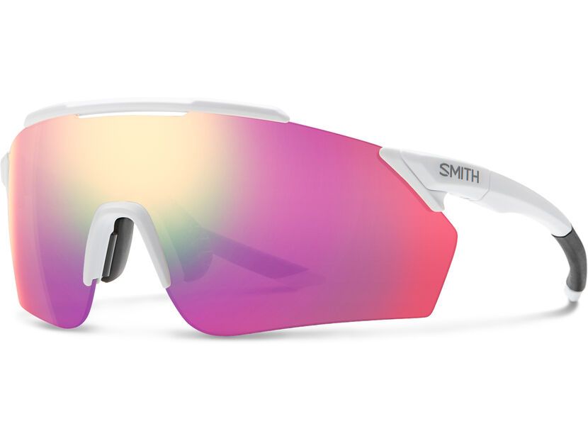 Smith Ruckus PivLock - ChromaPop Violet Mirror, matte white | BIKER ...