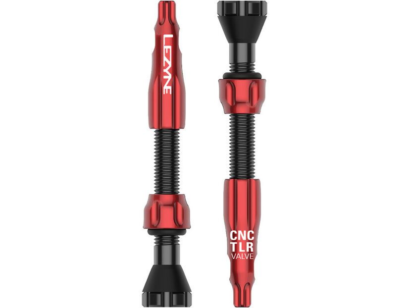 Lezyne CNC TLR Valves - 44 mm, red | BIKER-BOARDER.DE