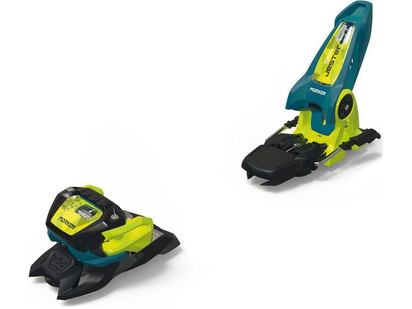 Marker Jester 18 Pro ID 90 mm, teal/flo-yellow | BIKER-BOARDER.DE