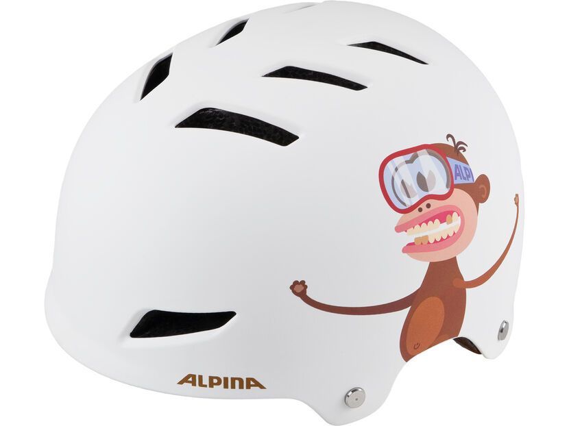 Alpina Park Jr., white monkey | BIKER-BOARDER.DE