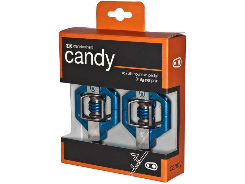Crankbrothers Candy 3 Hangtag Version, blau | BIKER-BOARDER.DE