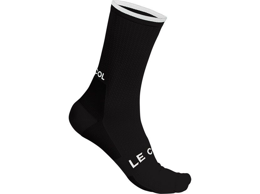 Le Col Cycling Socks, black/white | BIKER-BOARDER.DE