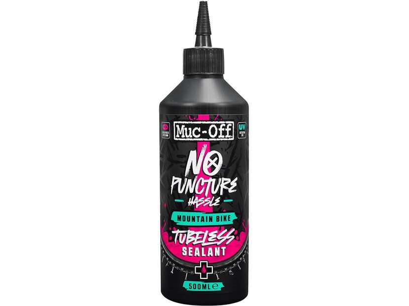 Muc-Off No Puncture Hassle Tubeless Sealant MTB - 500 ml, pink | BIKER ...