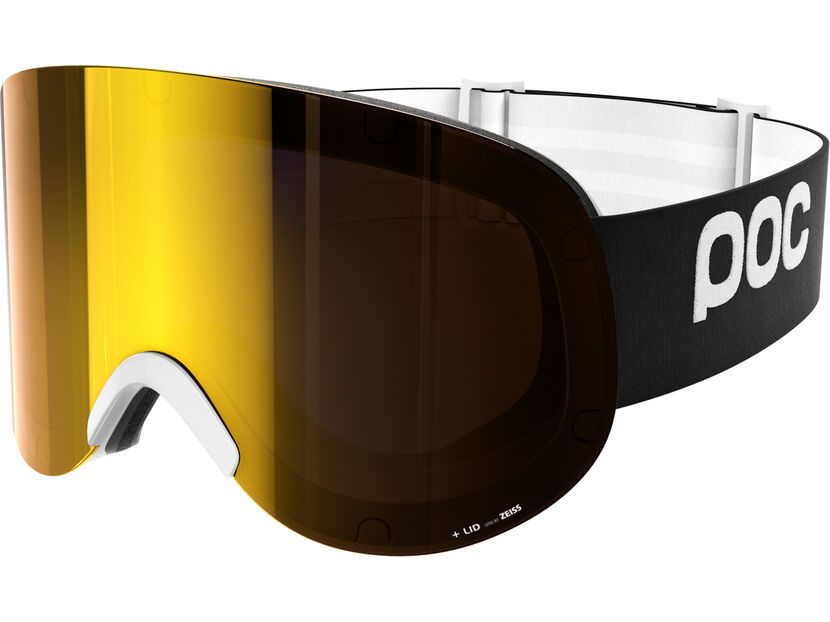 POC Lid, uranium black/Lens: pink gold mirror | BIKER-BOARDER.DE