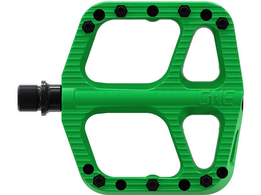 OneUp Components Small Composite Pedals, green | BIKER-BOARDER.DE