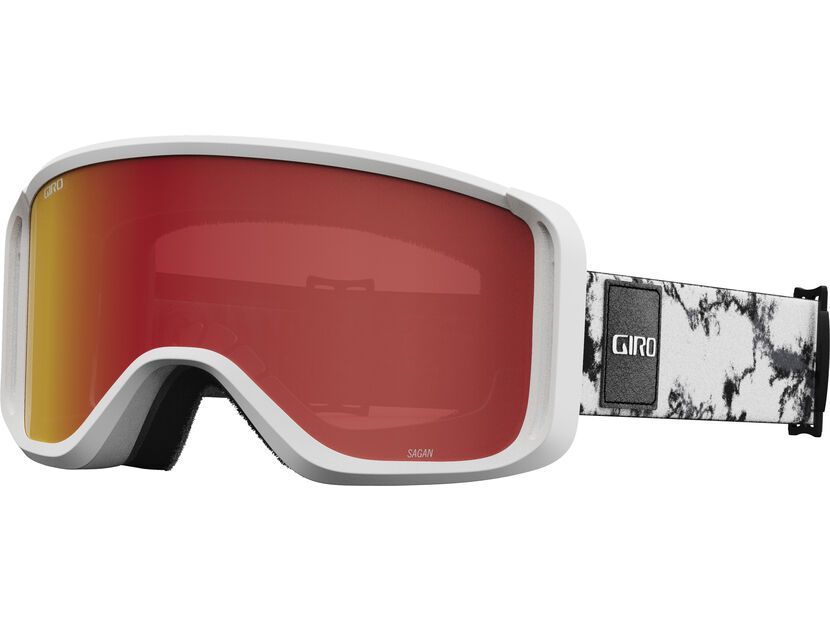 Giro Sagen, Amber Scarlet / white dark matter | BIKER-BOARDER.DE