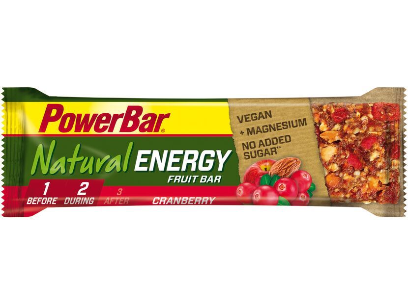 PowerBar Natural Energy Fruit Bar (Vegan) - Cranberry | BIKER-BOARDER.DE
