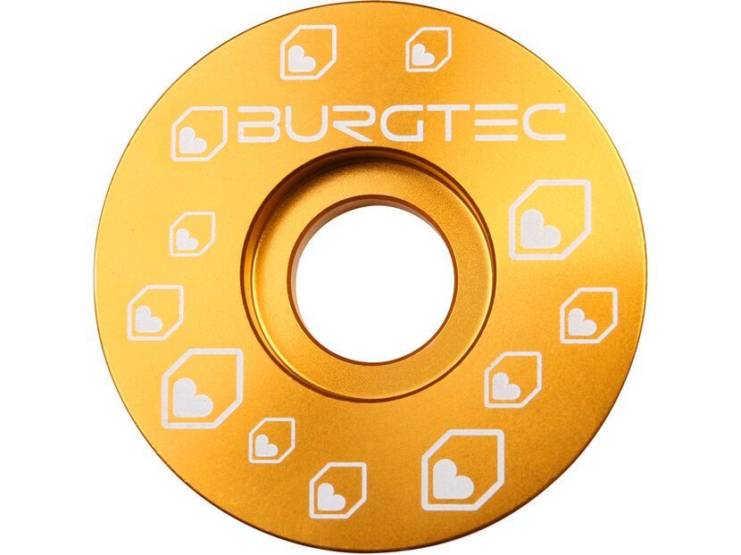 Burgtec Top Cap, burgtec bullion gold | BIKER-BOARDER.DE